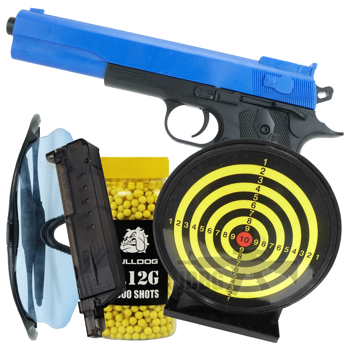 2123A1 1911 Airsoft Spring Pistol Vigor Bundle Offer - Just BB Guns