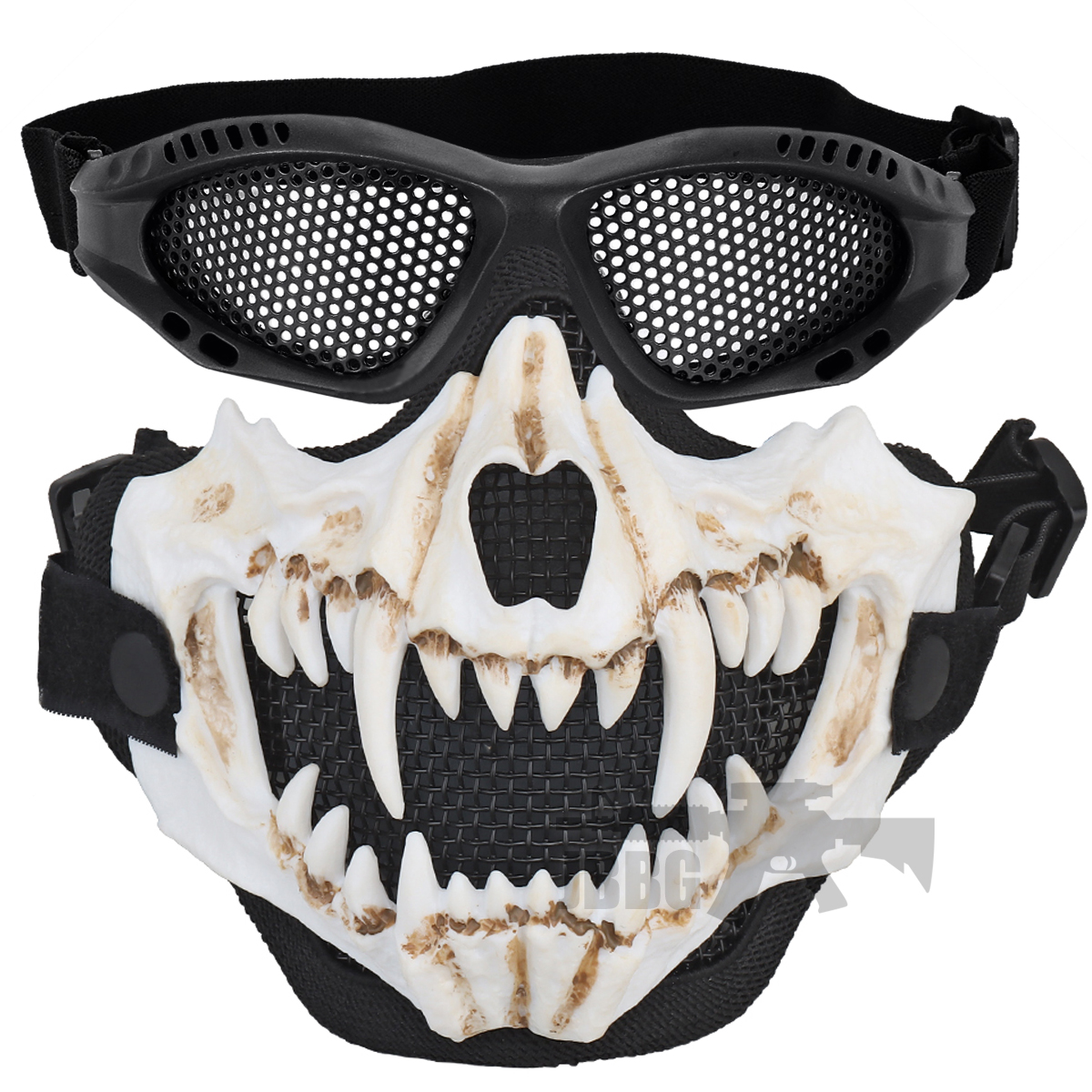 Fangs Mask Standard Set MA-141-02 with Goggles