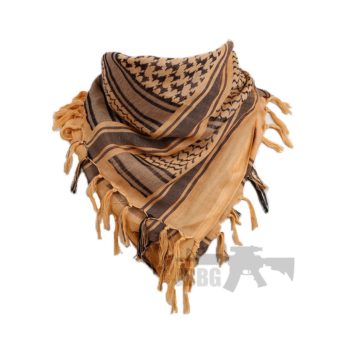 Arab Square Scarf Tan - Just BB Guns