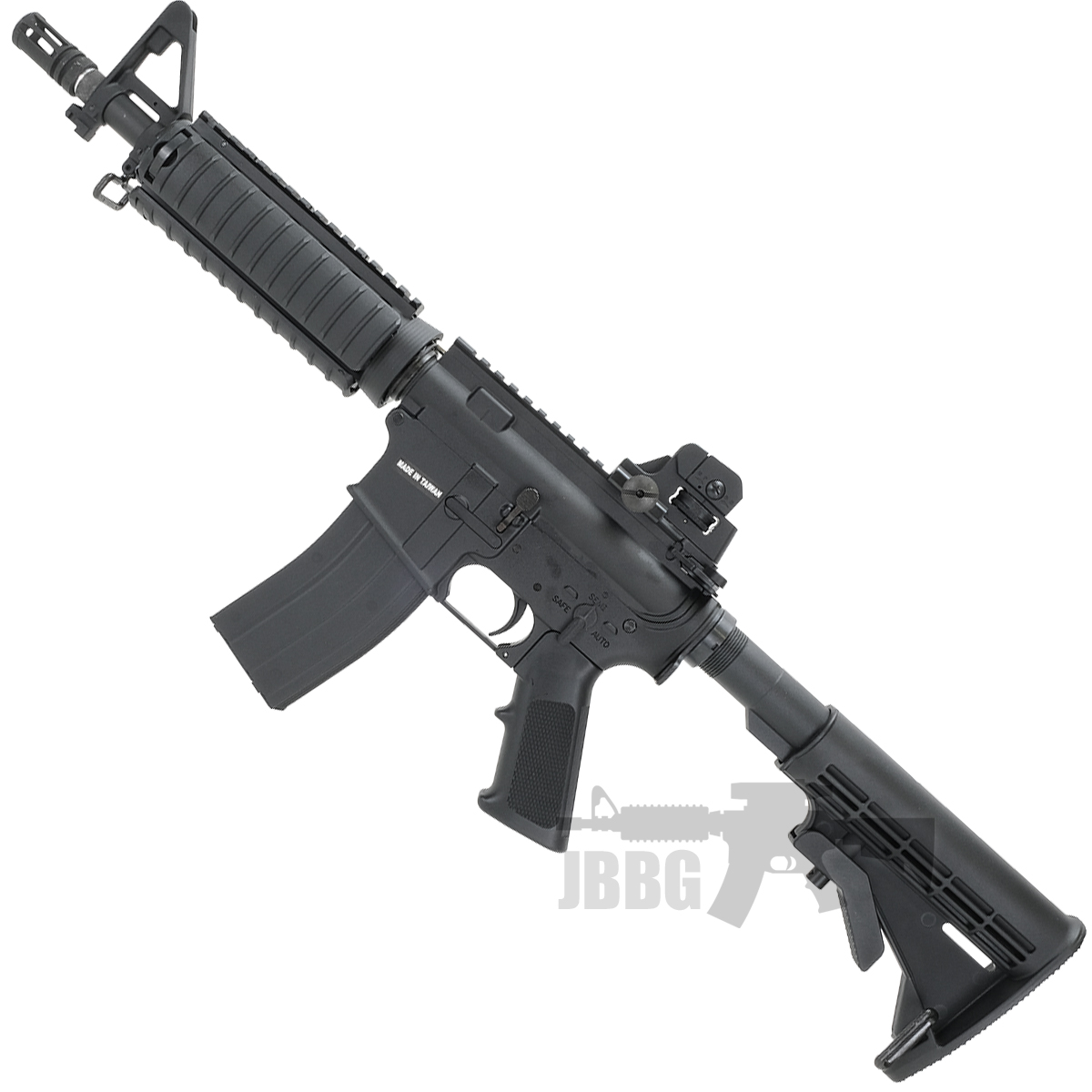 KJ Works M4 V3 II CQB Gas Airsoft Gun with Standard Mag