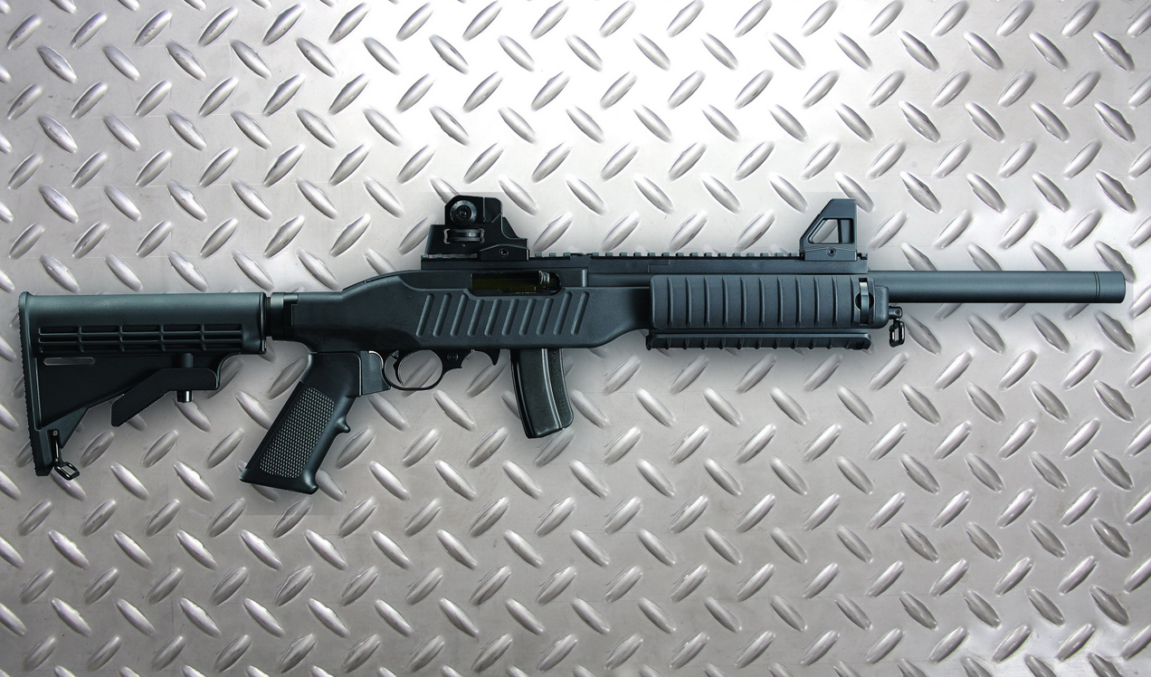 KJ Works KC-02 V1 Gas Airsoft Gun with Short Mag