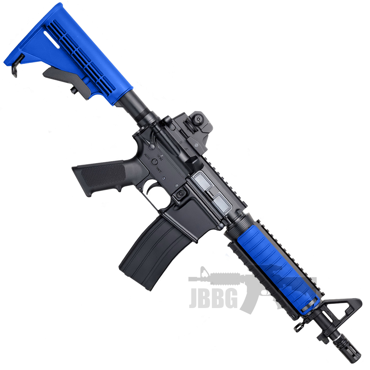 KJ Works M4 V3 II CQB Gas Airsoft Gun with Standard Mag