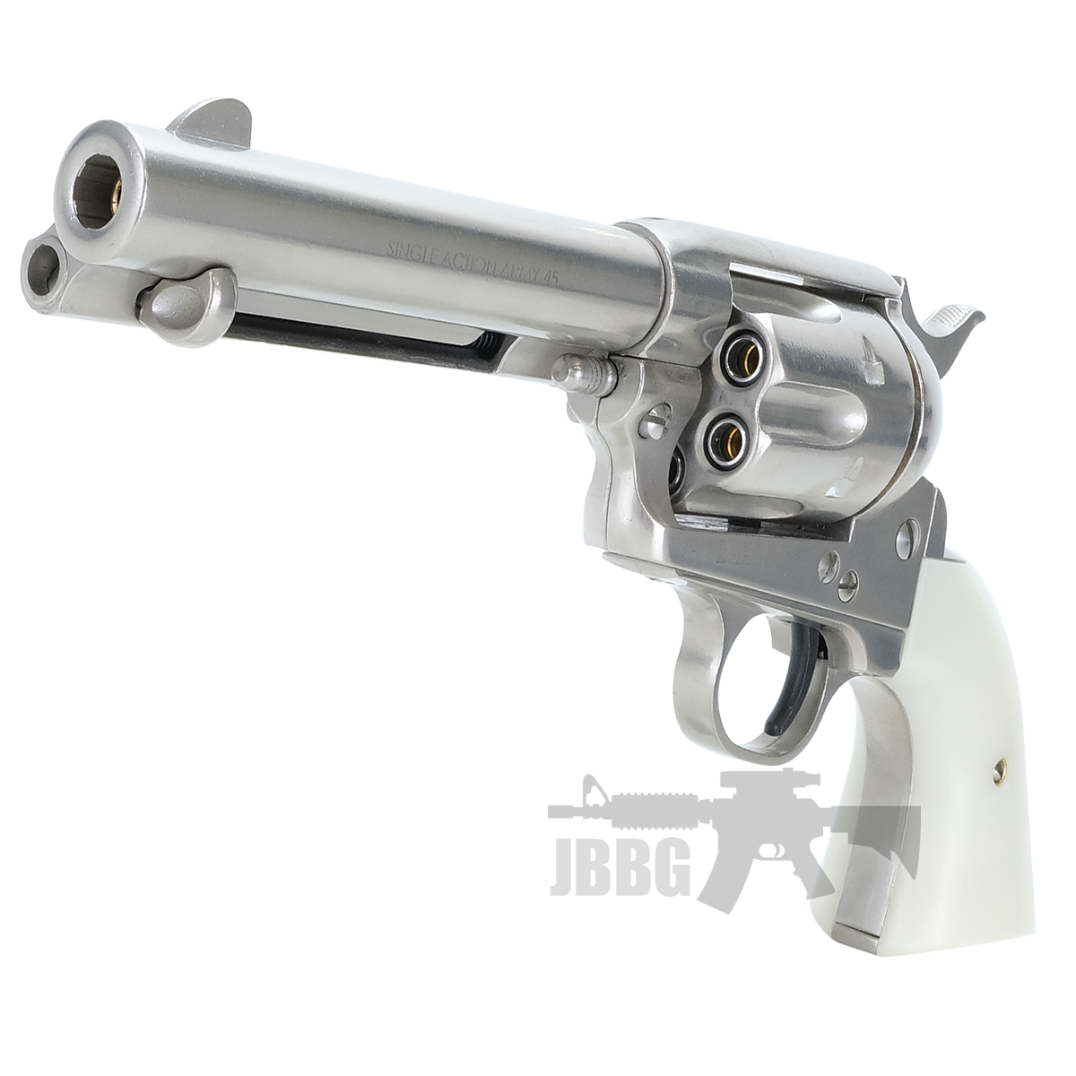 King Arms SAA .45 Peacemaker Airsoft Gas Revolver S - Silver