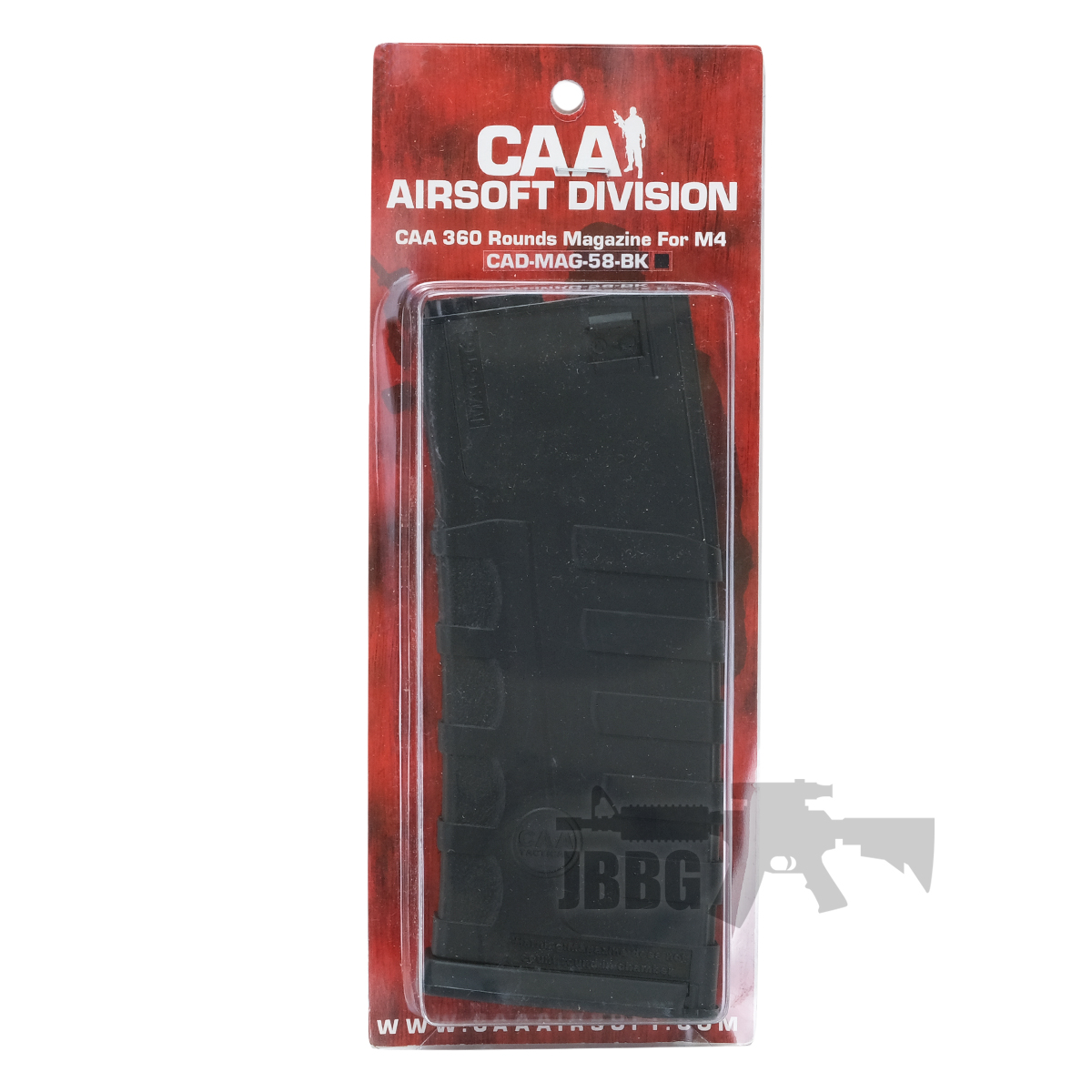 M4 Hi-Cap Magazine CAA Airsoft Division 360 Rounds