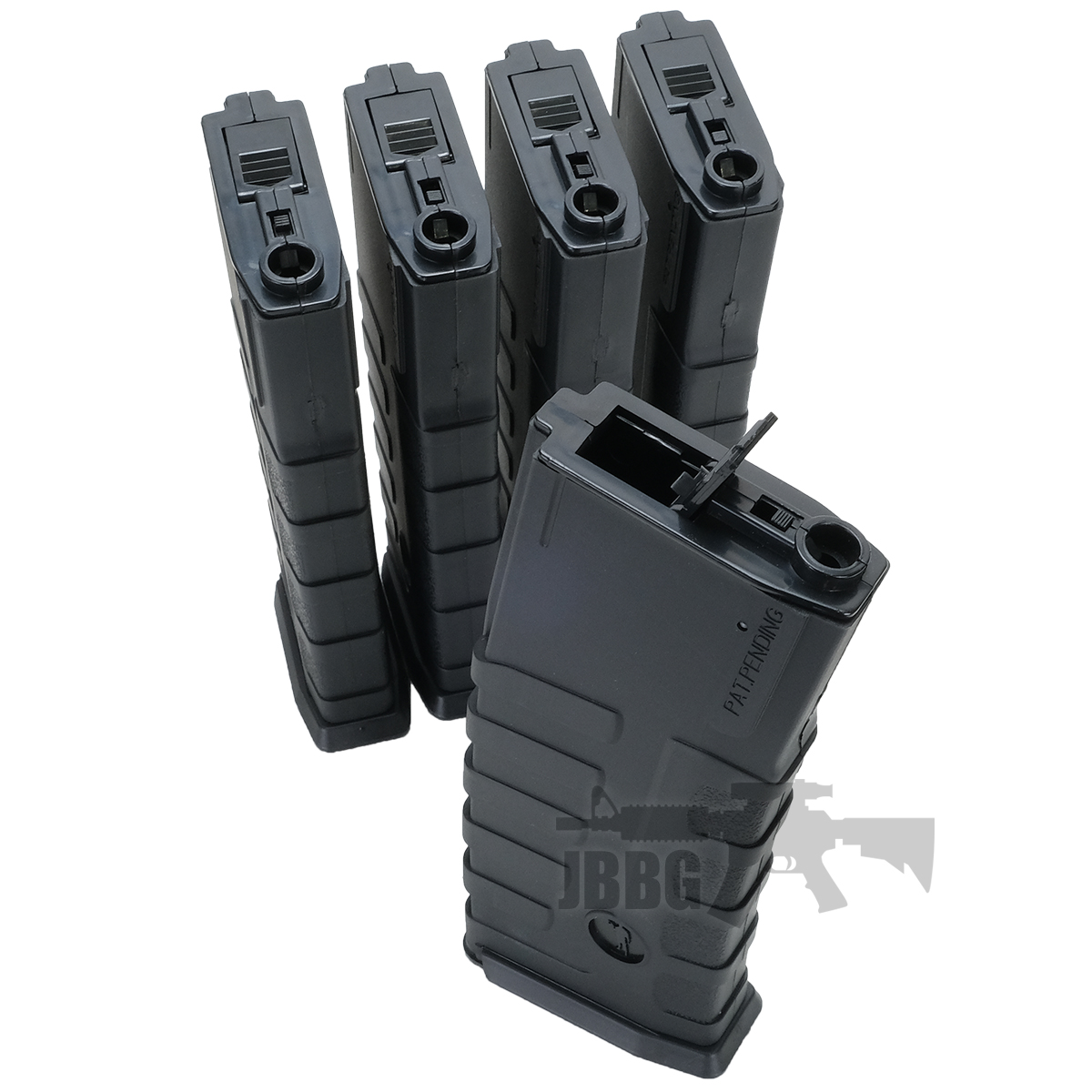 M4 Hi-Cap Magazine Box Set CAA Airsoft Division X5 360 Rounds