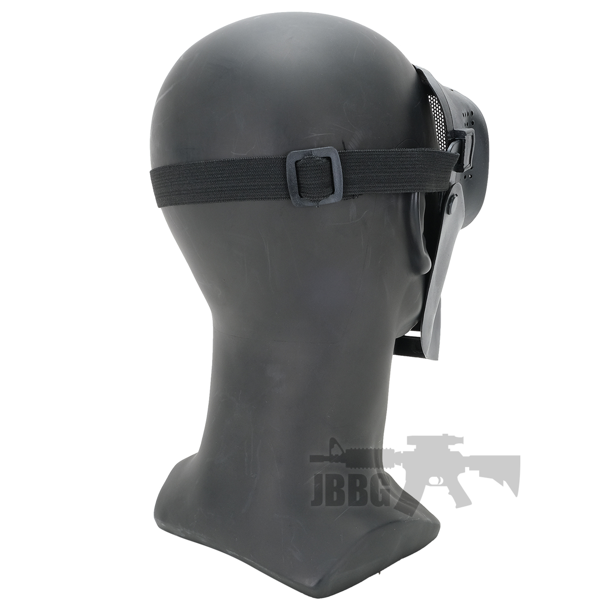 SRC Full Face Fly Airsoft Mask V2 Black with Round Holes
