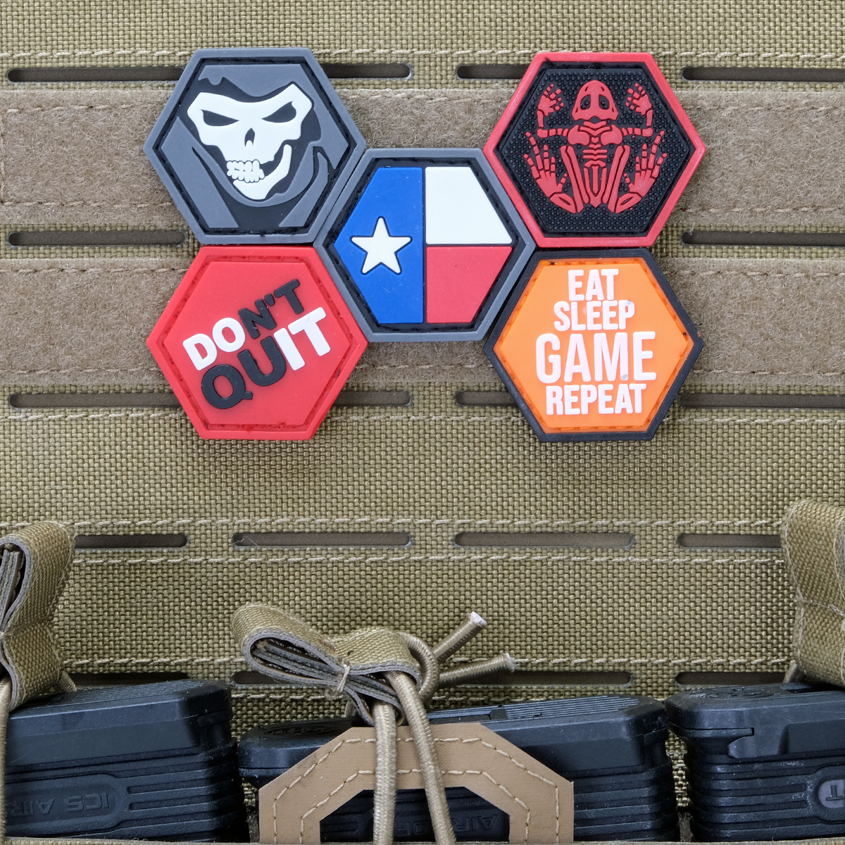 Texas State Ballistic Hex Patch BH00022 - Just BB Guns