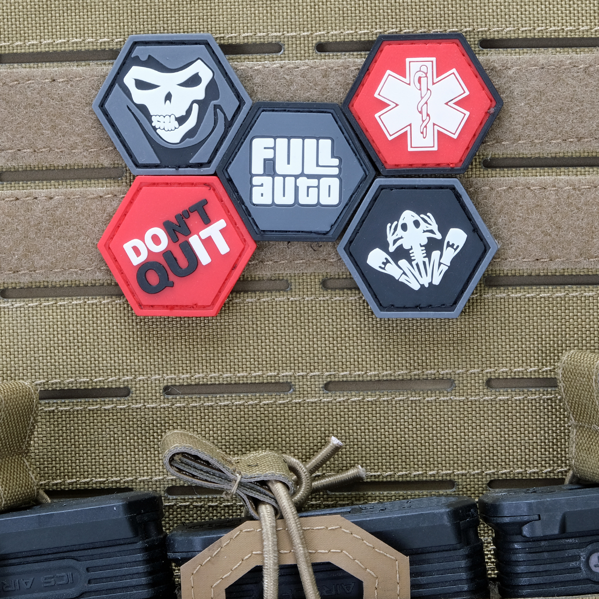 Full Auto Ballistic Hex Patch BH00045 - Just BB Guns