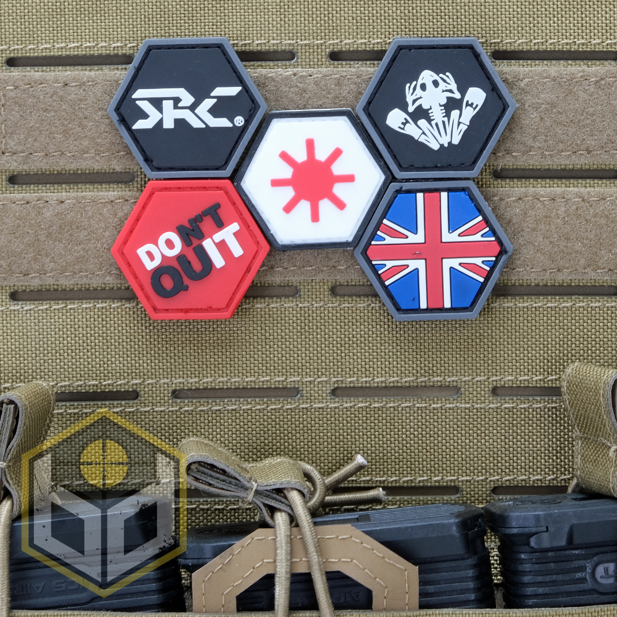 Sun Asian Inspired Ballistic Hex Patch BH00047 - Just BB Guns