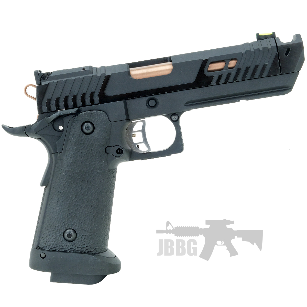 SRC Night Viper JW4 Hi-Capa Gas Airsoft Pistol with Case - Just BB Guns