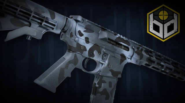 How to Spray Paint a Gun with A Camo Stencil (Basic) - Just BB Guns