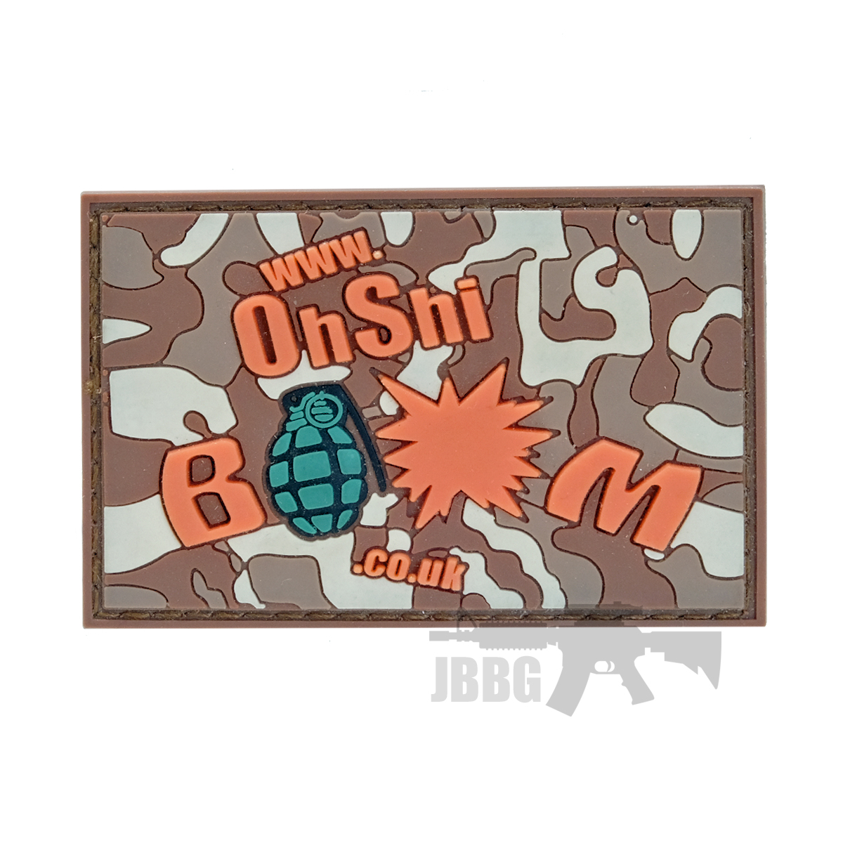 OhShi Boom Classic PVC Patch - Just BB Guns
