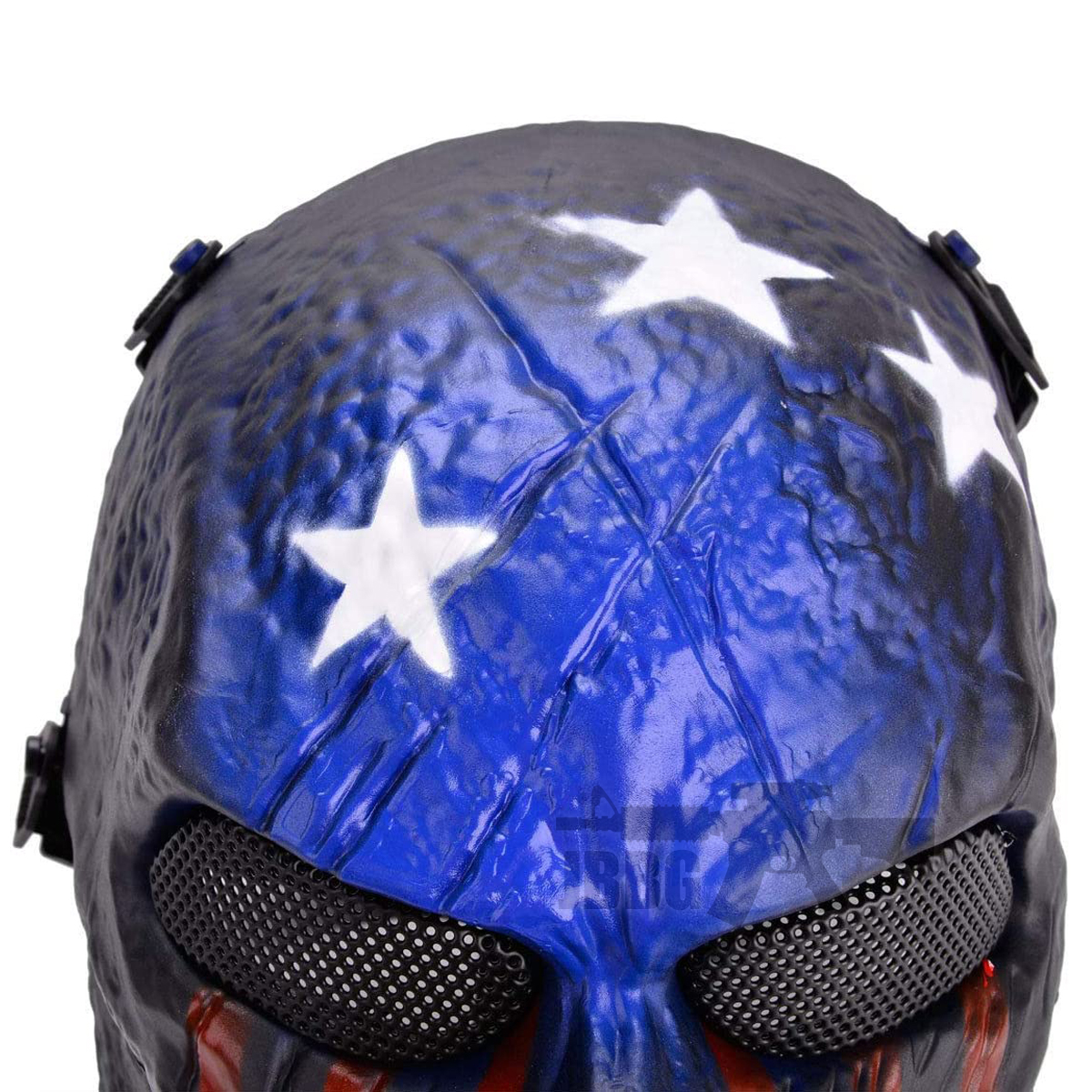 Painted USA Skull Airsoft Team Mask - Just BB Guns