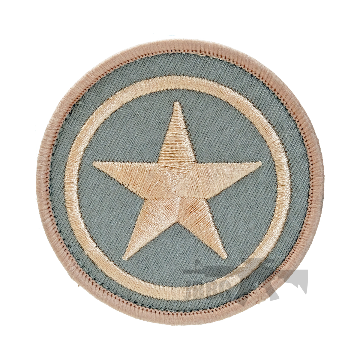Star Patch Round Tan - Just BB Guns