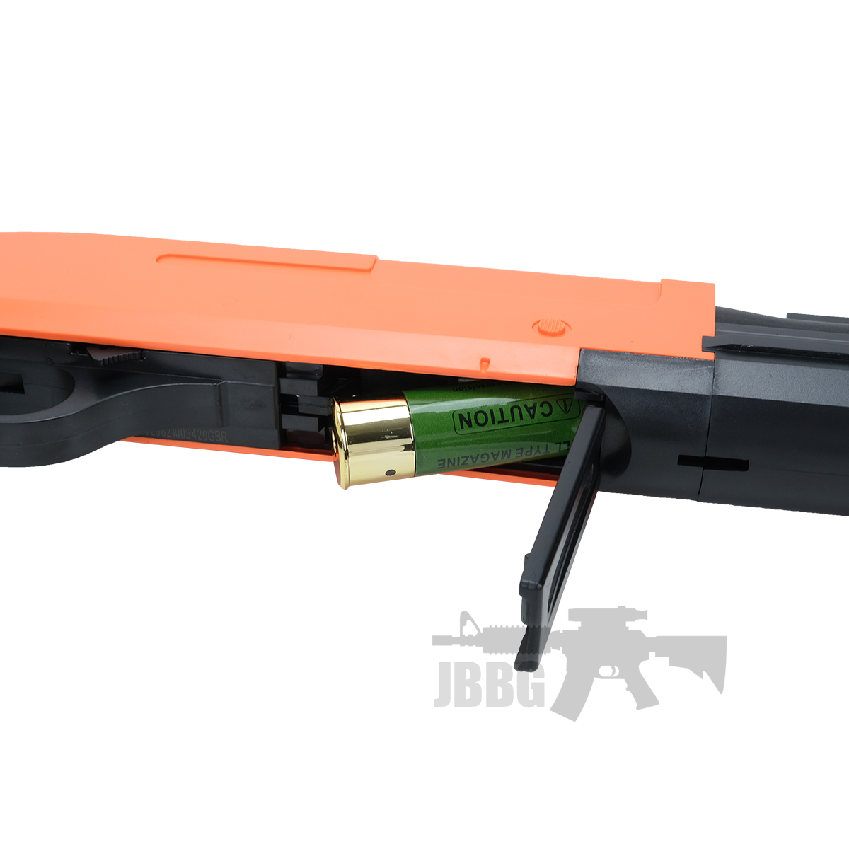 M56A Airsoft Shotgun Two-Tone Orange - Just BB Guns