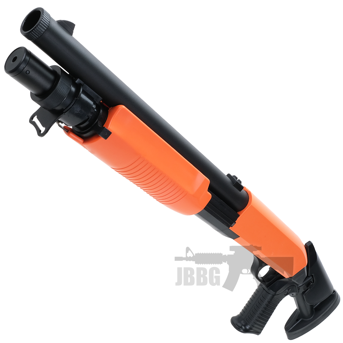 M56C Pump Airsoft Shotgun Two-Tone Orange - Just BB Guns