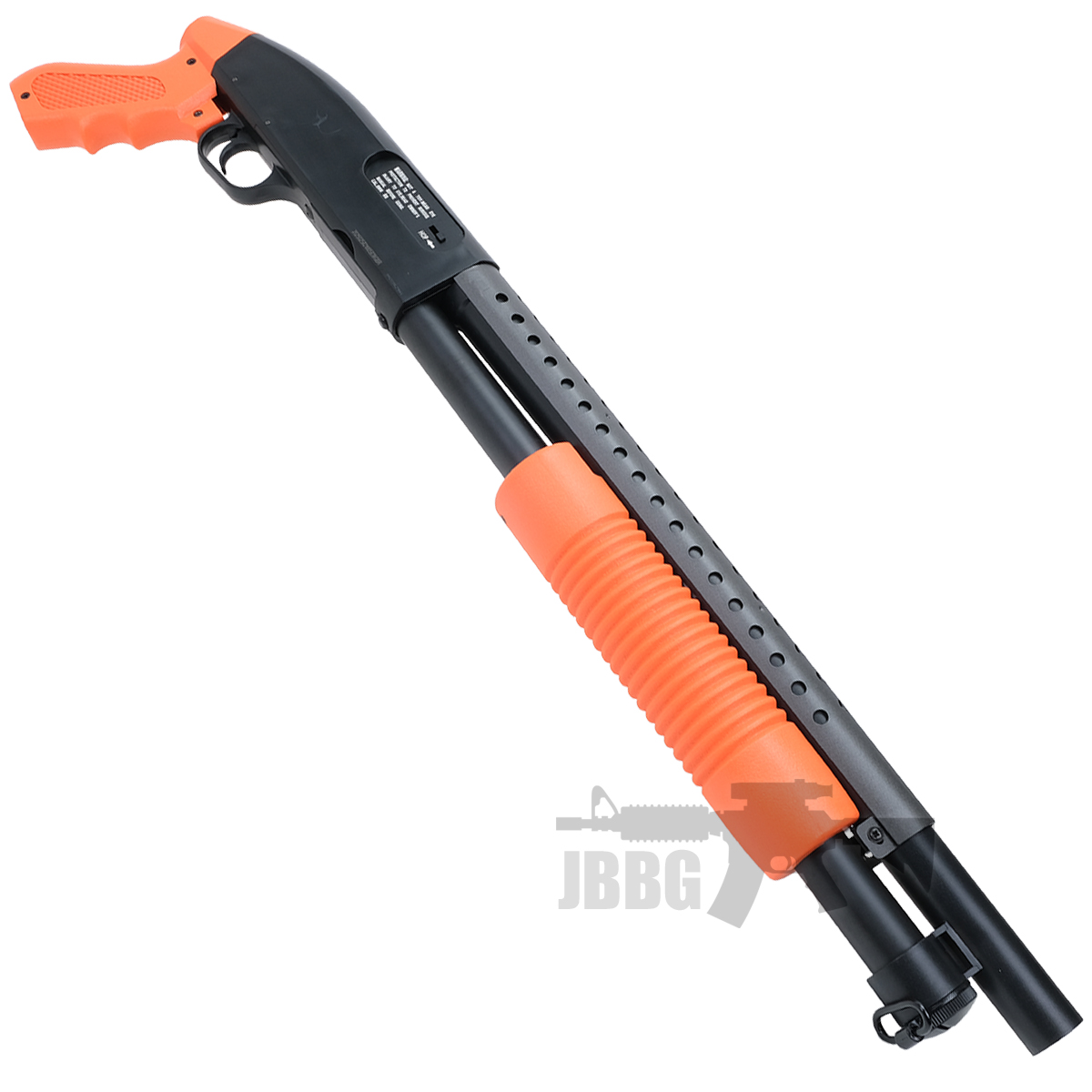 M58B Spring Action Shotgun Two-Tone Orange - Just BB Guns