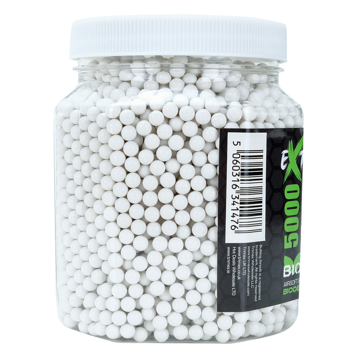 Extreme Bulldog 0.20g Bio 5000 Airsoft BB Pellets (NEW)