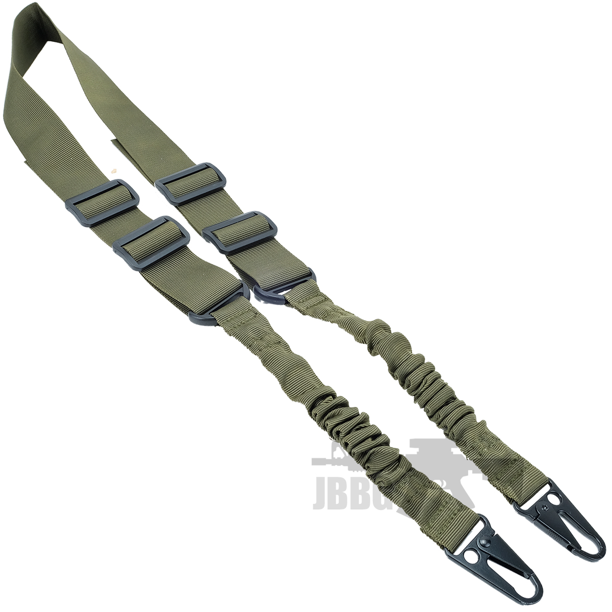 Two Point Tactical Bungee Gun Sling Green TX - Just BB Guns