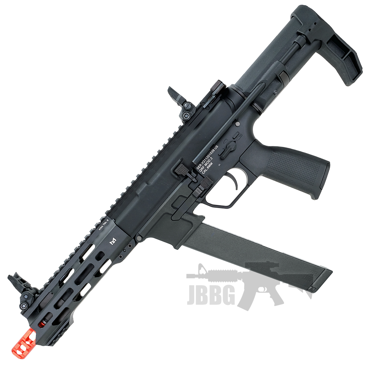 KWA AEG QRF Mod2 AEG Airsoft Rifle - Just BB Guns