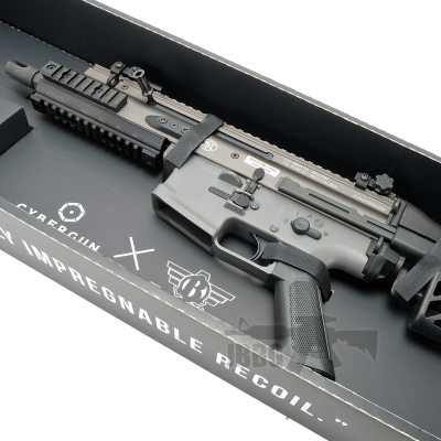 FN Herstal SCAR-SC BRSS AEG Recoil Bolt Grey - Just BB Guns