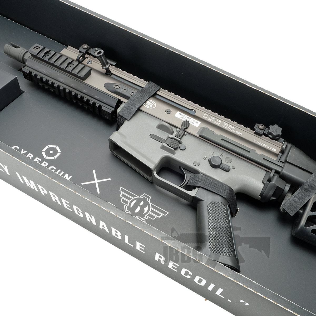 FN Herstal SCAR-SC BRSS AEG Recoil Bolt Grey - Just BB Guns