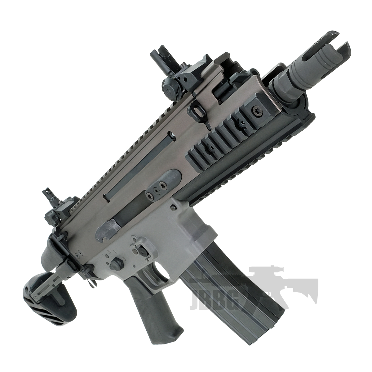 FN Herstal SCAR-SC BRSS AEG Recoil Bolt Grey - Just BB Guns