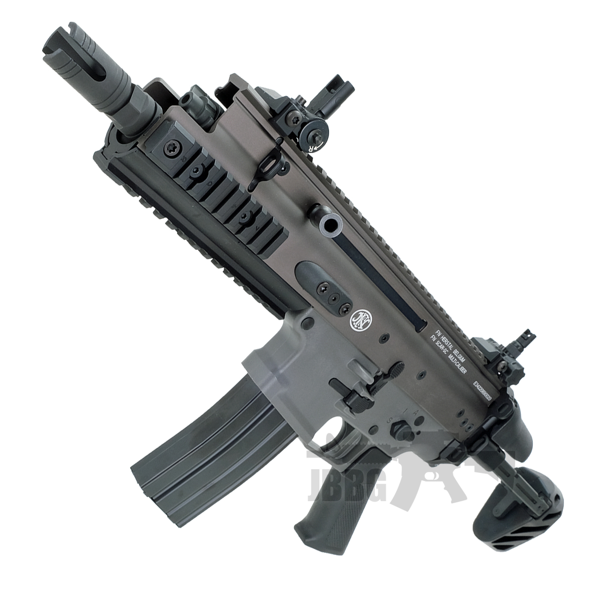 FN Herstal SCAR-SC BRSS AEG Recoil Bolt Grey - Just BB Guns