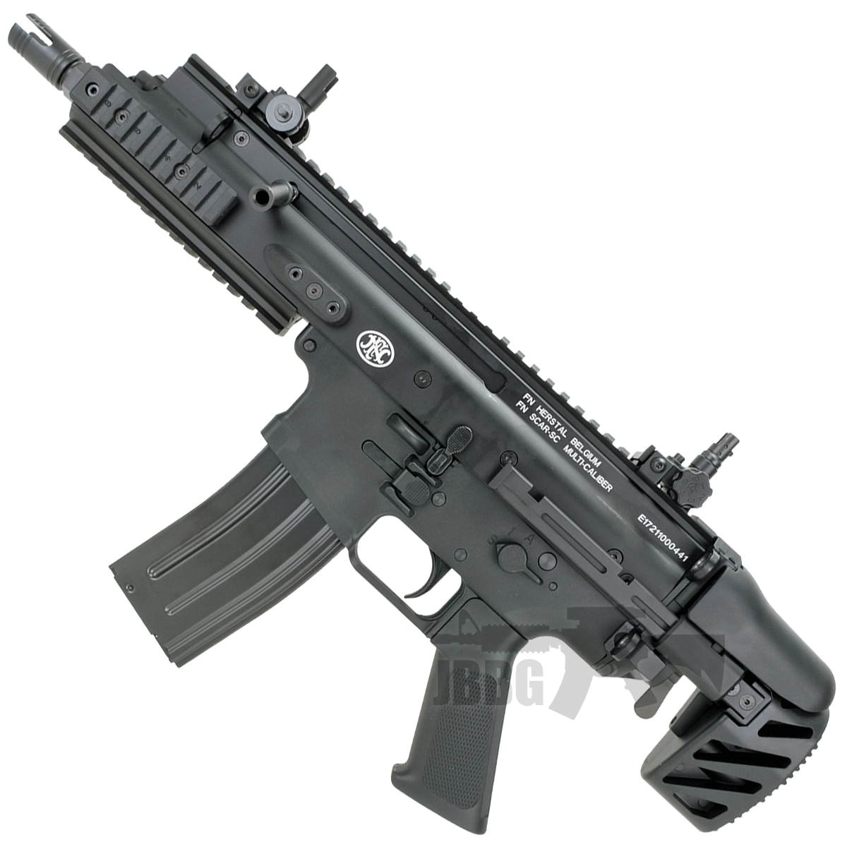 FN Herstal SCAR-SC AEG Black Airsoft Gun - Just BB Guns