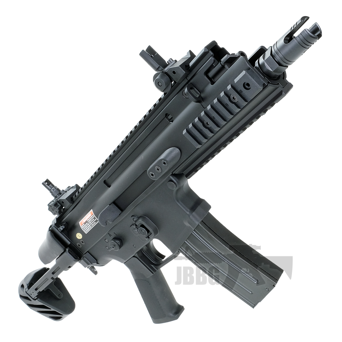 FN Herstal SCAR-SC AEG Black Airsoft Gun - Just BB Guns