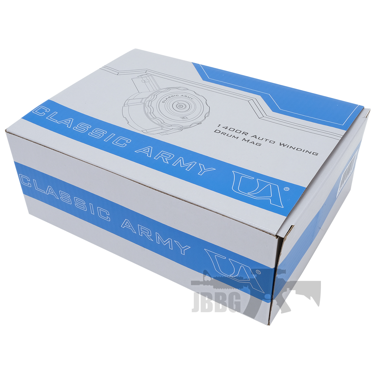 Classic Army M4 Drum Magazine 1100R Auto Winding - Just BB Guns