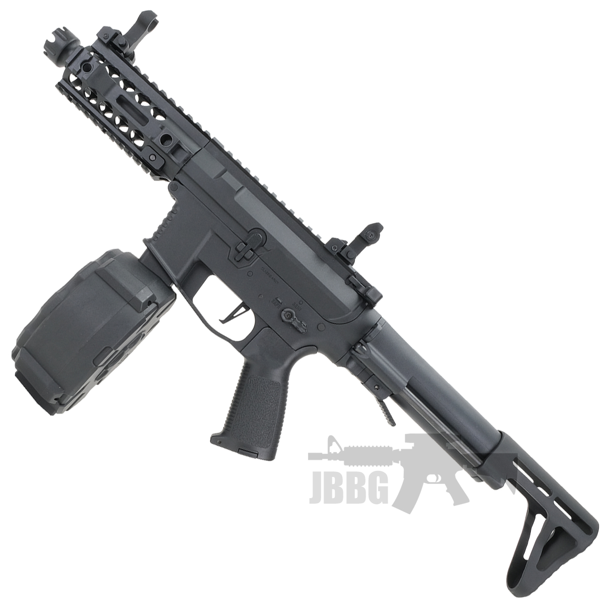 Classic Army PX9 Airsoft Gun AEG with Drum Mag - Just BB Guns