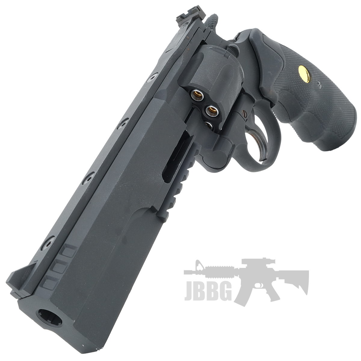 King Arms Python 357 Evil Airsoft Revolver Tactical CO2 Version