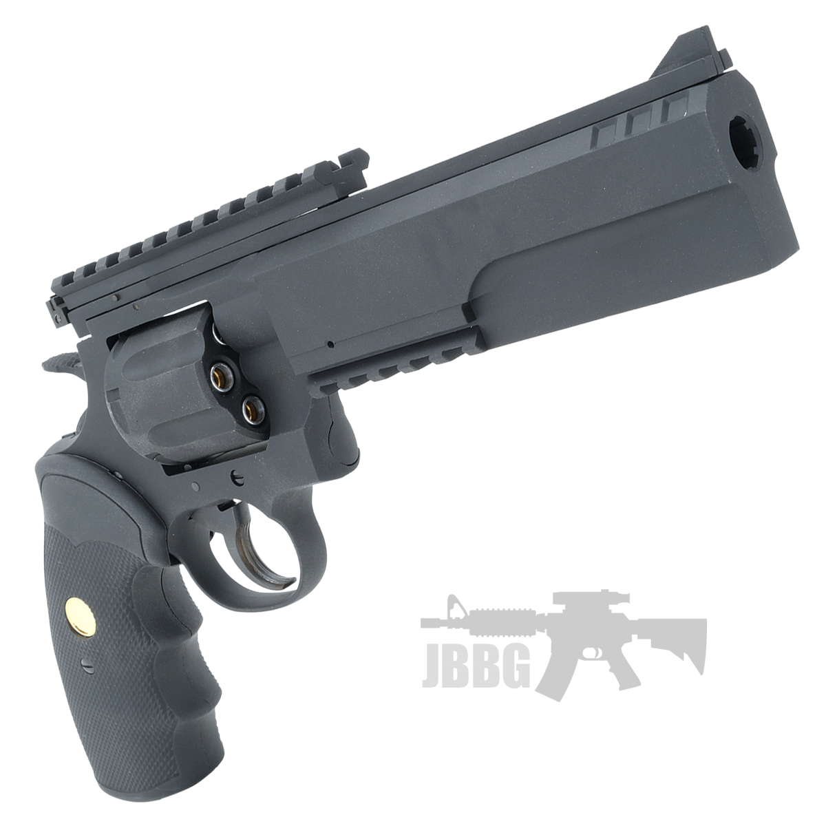 King Arms Python 357 Evil Airsoft Revolver Tactical CO2 Version