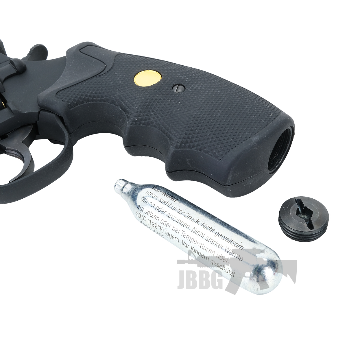 King Arms Python 357 Evil Airsoft Revolver Tactical CO2 Version