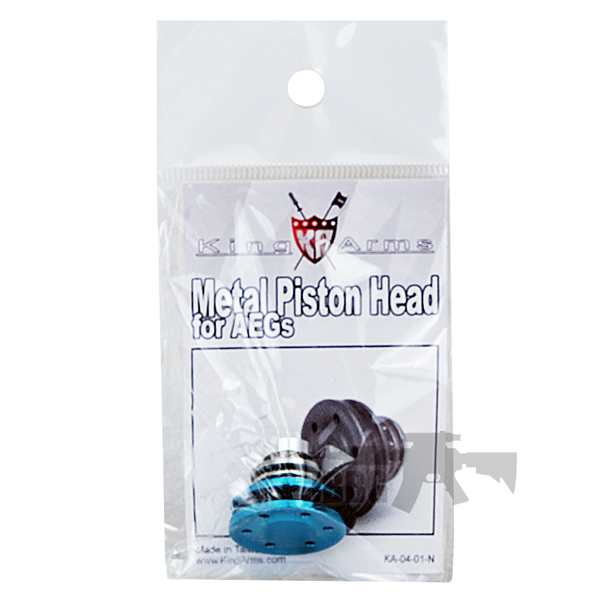 King Arms CNC Aluminium Bearing Piston Head for AEG - Just BB Guns