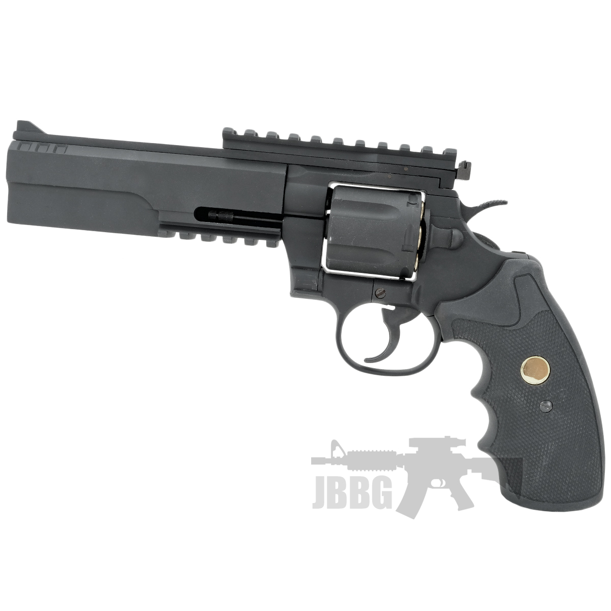 King Arms Python 357 Evil Airsoft Revolver Tactical CO2 Version