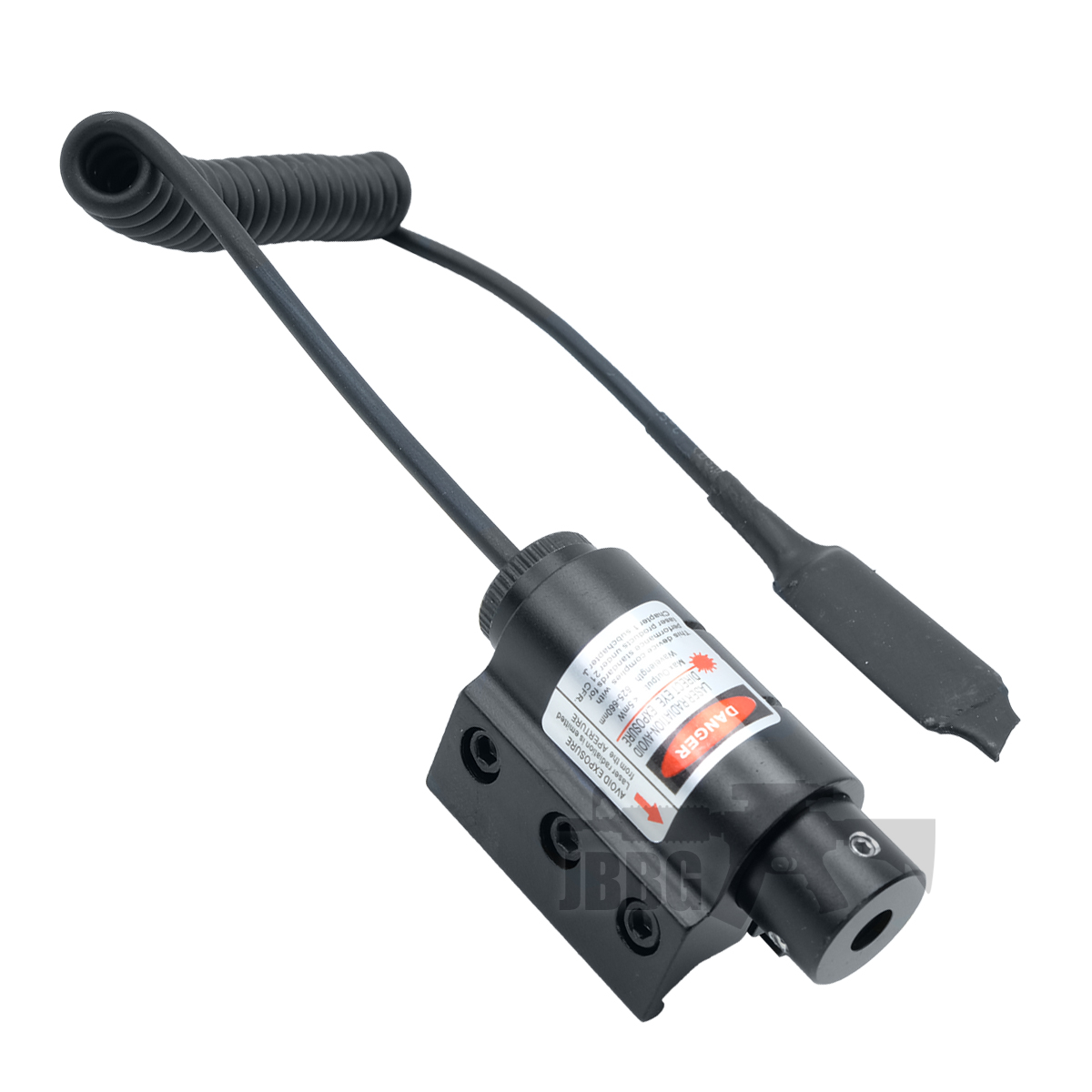 Rail Mounted Laser Pistol Sight with Tail Pressure Switch