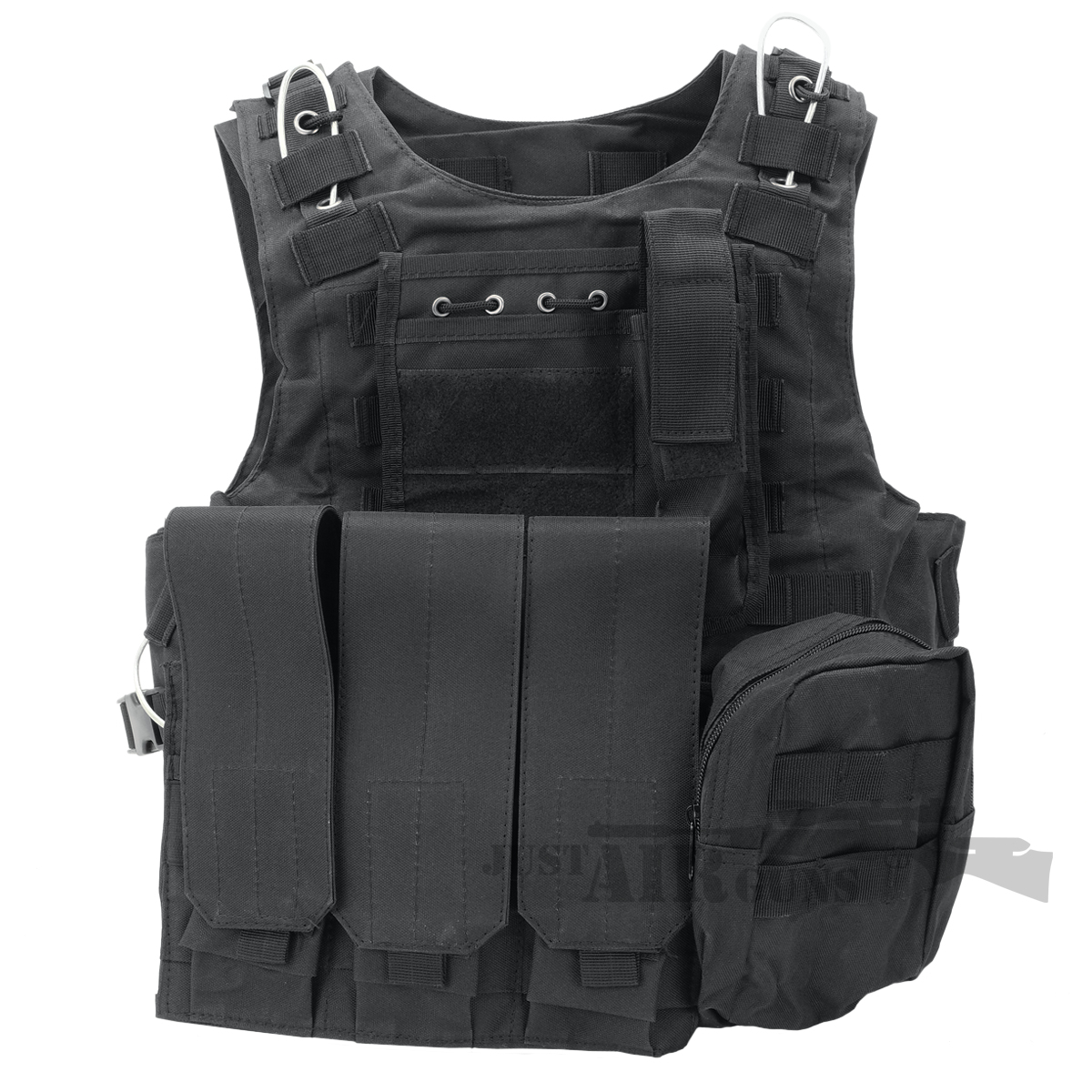 Trimex 0623-8 Tactical Molle Vest Black - Just BB Guns