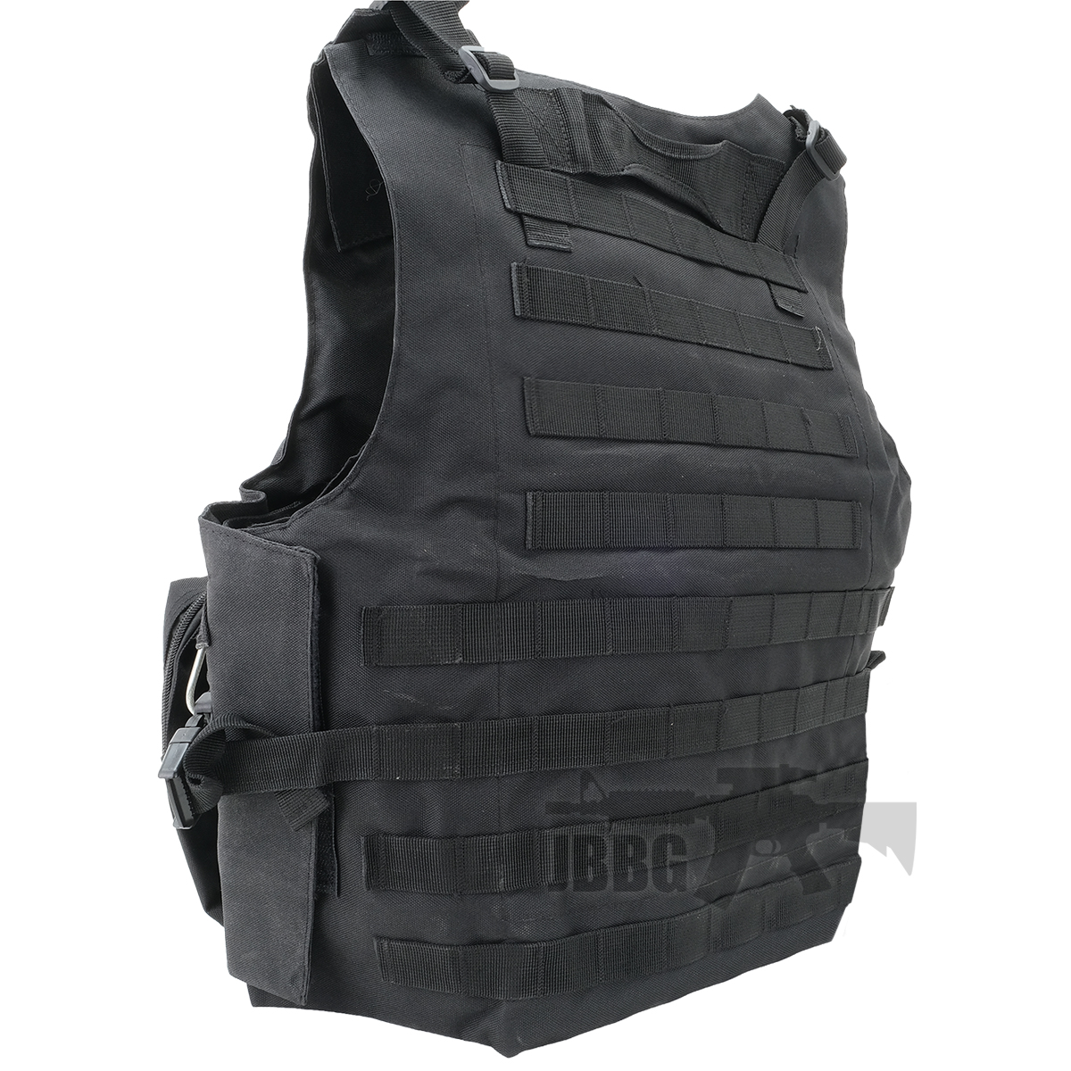 Trimex 0623-8 Tactical Molle Vest Black - Just BB Guns