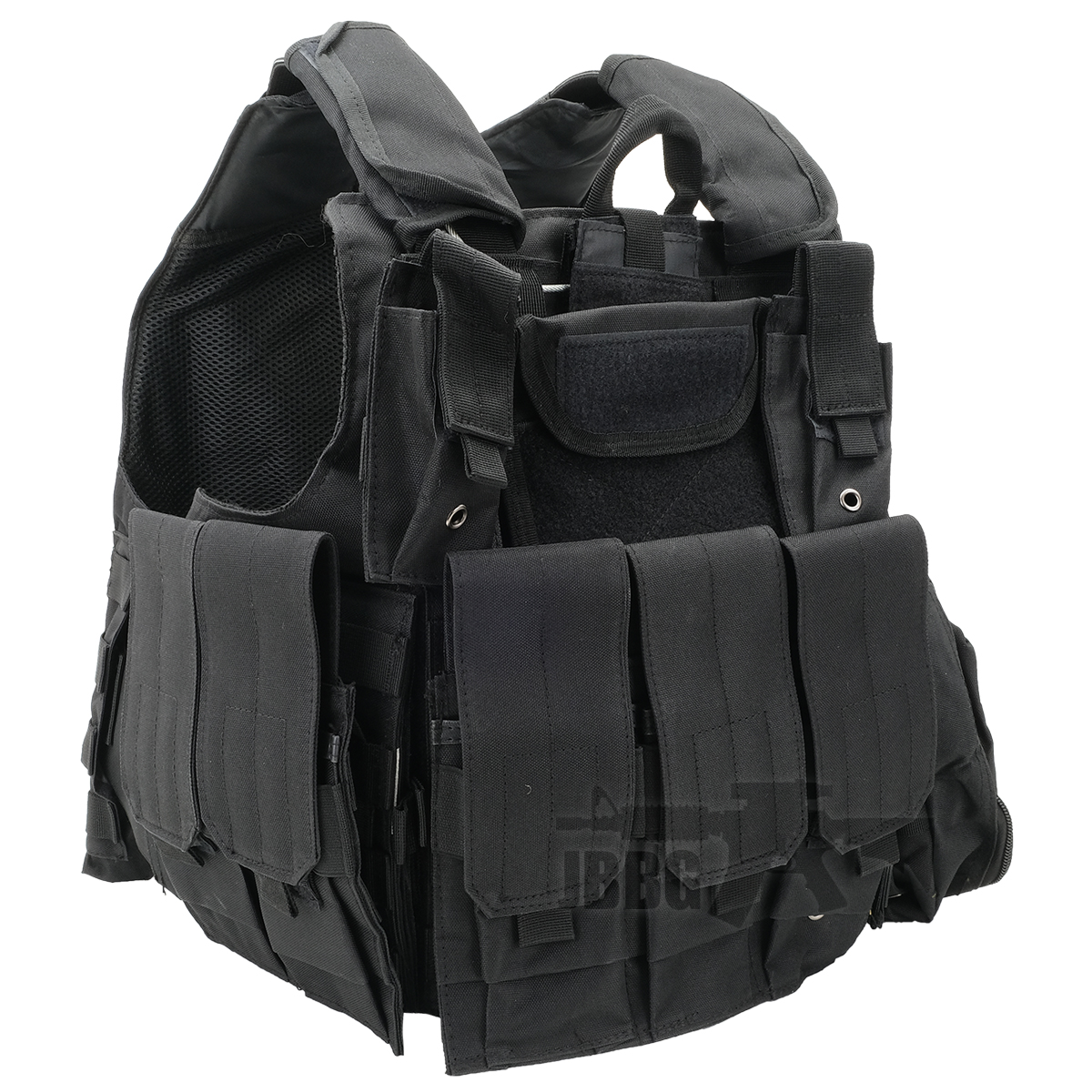 Trimex 0623-5 Tactical Molle Vest Black - Just BB Guns