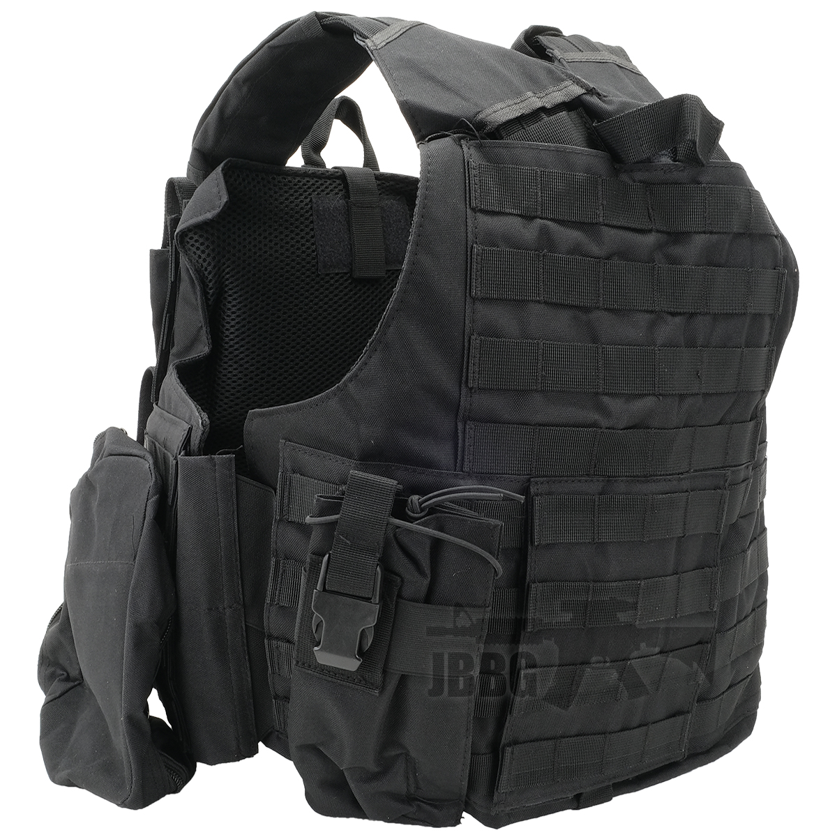 Trimex 0623-5 Tactical Molle Vest Black - Just BB Guns