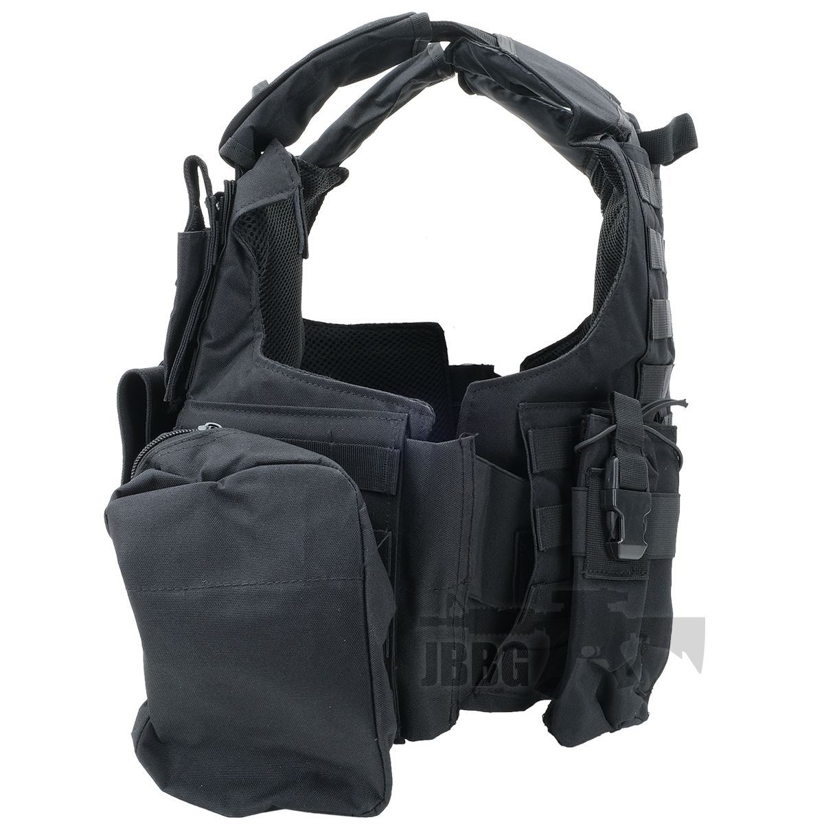 Trimex 0623-5 Tactical Molle Vest Black - Just BB Guns