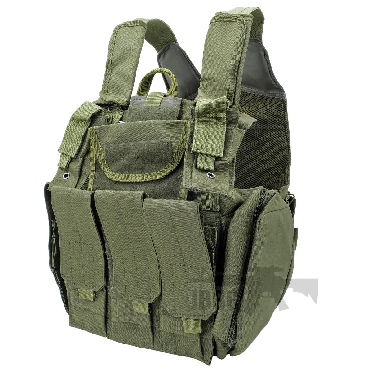 Trimex 0623-5 Tactical Molle Vest Green - Just BB Guns