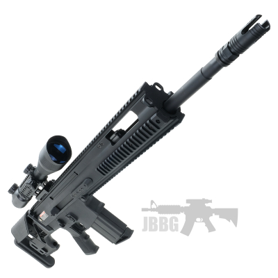 FN Herstal SCAR-H TPR AEG Black Airsoft Gun - Just BB Guns