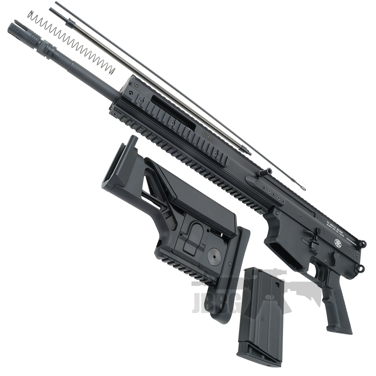 FN Herstal SCAR-H TPR AEG Black Airsoft Gun - Just BB Guns