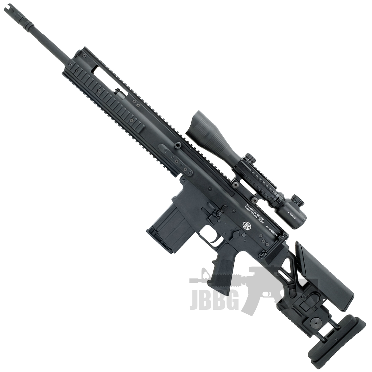 FN Herstal SCAR-H TPR AEG Black Airsoft Gun - Just BB Guns