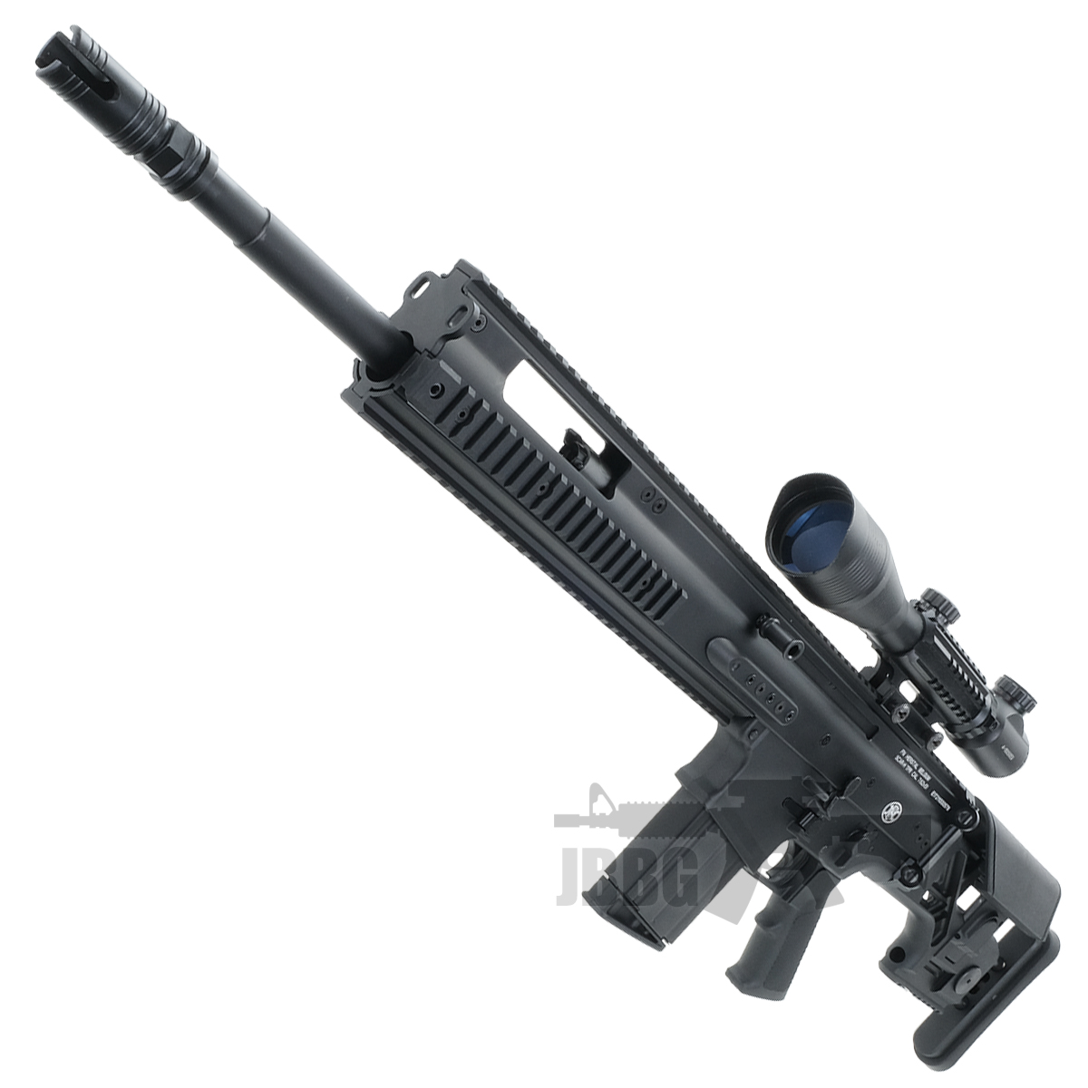 FN Herstal SCAR-H TPR AEG Black Airsoft Gun - Just BB Guns