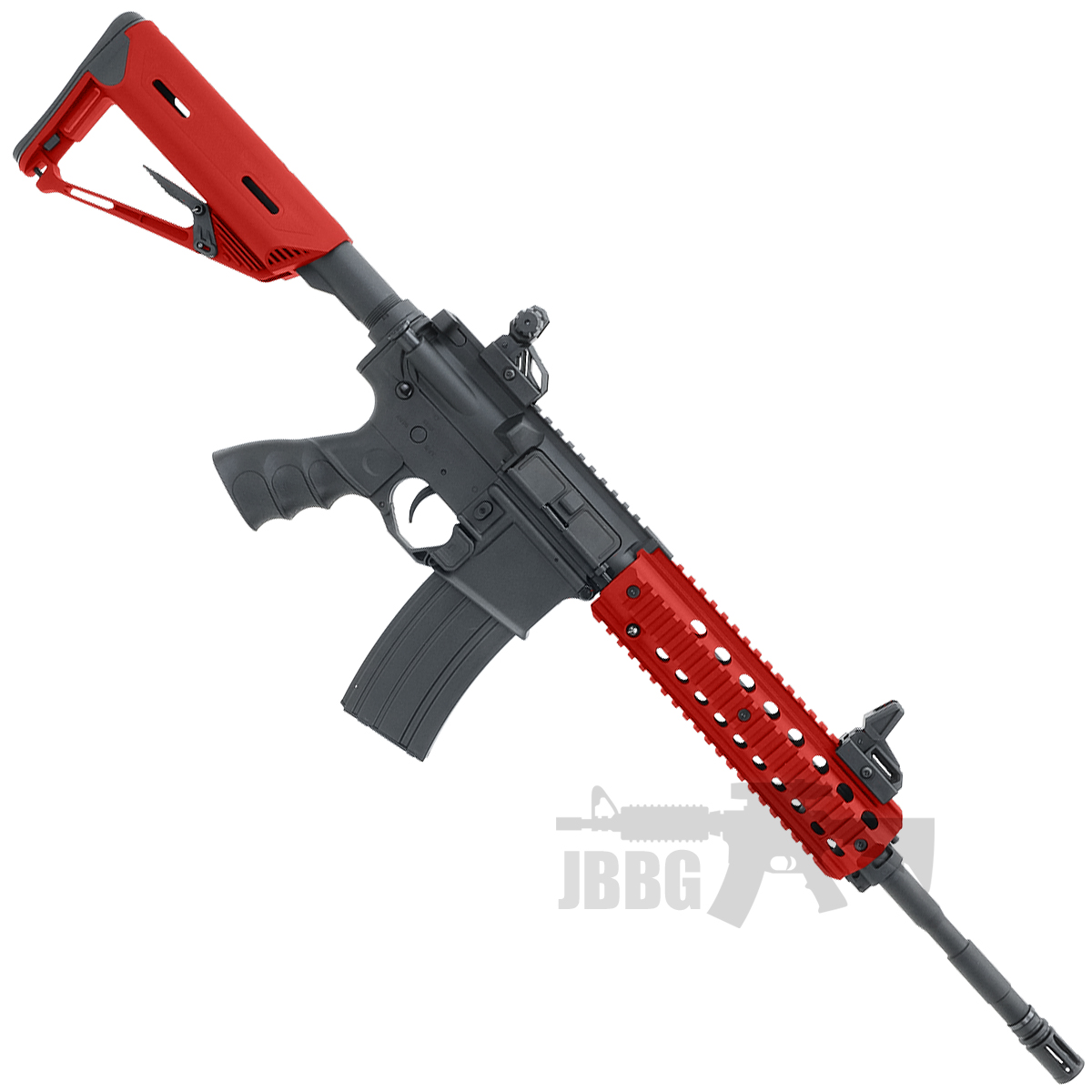 Bulldog ST Delta L Airsoft Gun Two-Tone Red - Just BB Guns