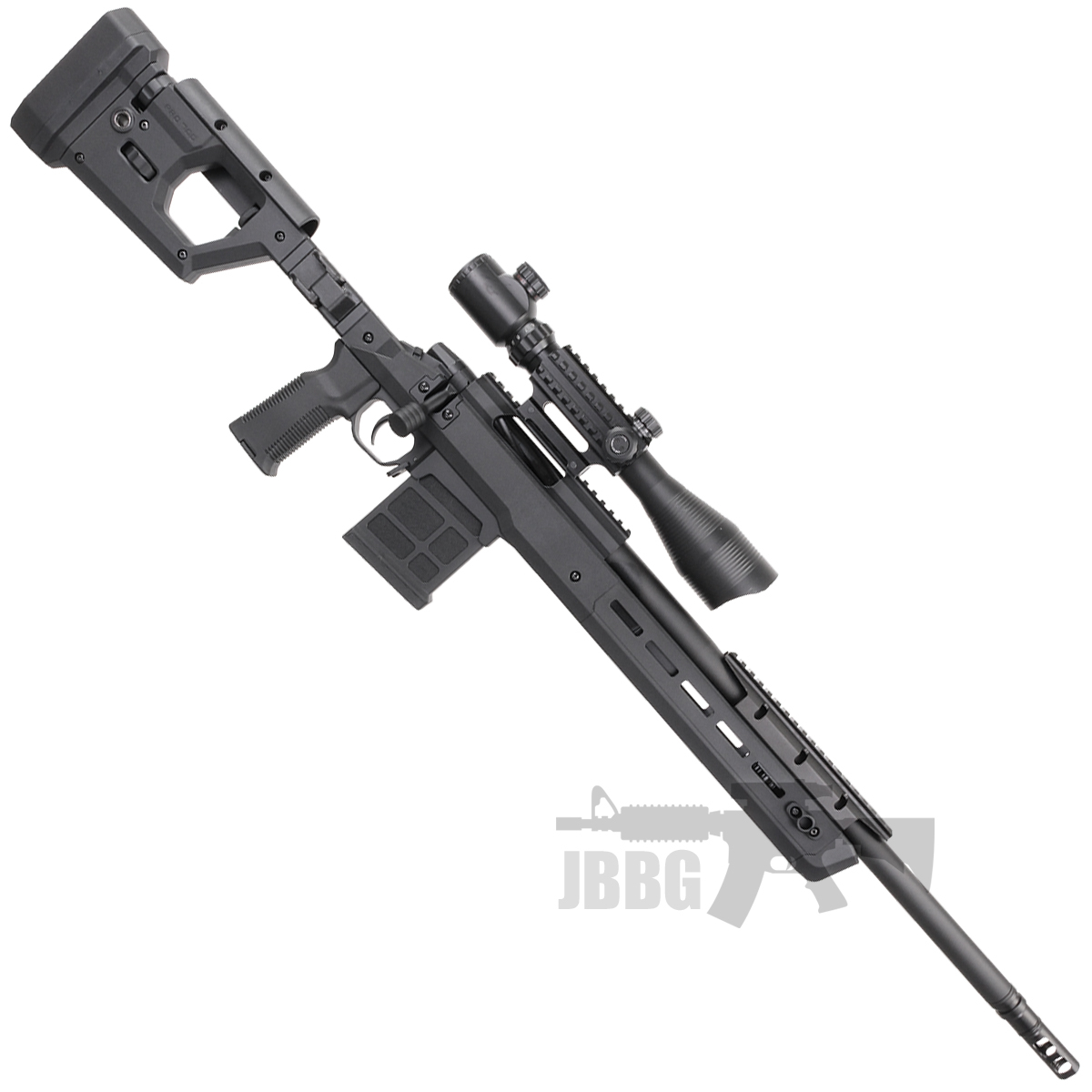 Double Eagle M66 Pro 700 Airsoft Sniper Rifle Black - Just BB Guns